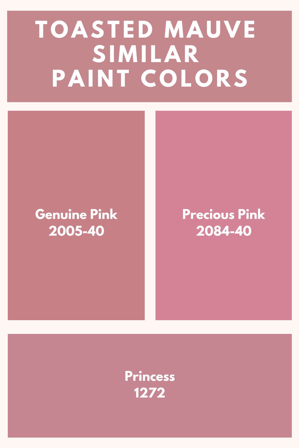 Mauve vs Magenta vs Purple - Color Comparison Guide - Paint Color ...