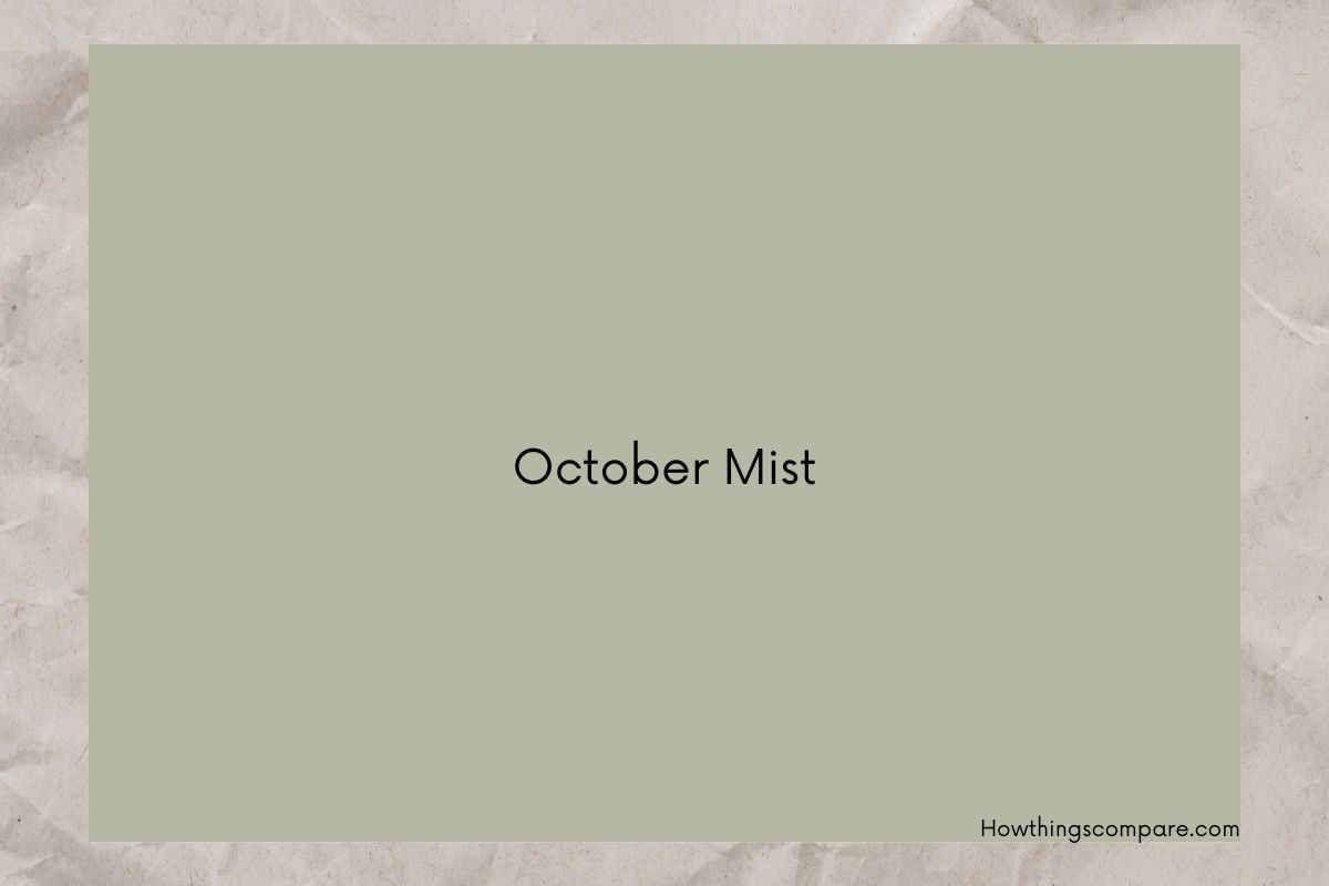 October Mist vs Vale Mist: Color Comparison Guide – howthingscompare.com