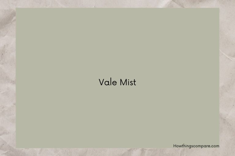 October Mist vs Vale Mist: Color Comparison Guide – howthingscompare.com