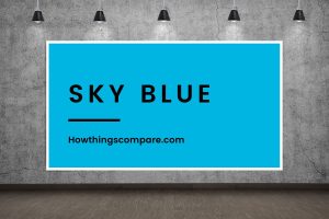 Sky Blue vs Navy Blue vs Royal Blue - Differences Explained - Paint ...