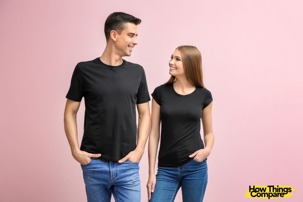 Men's vs Women's T-Shirts: How Are They Different? - Paint Color ...
