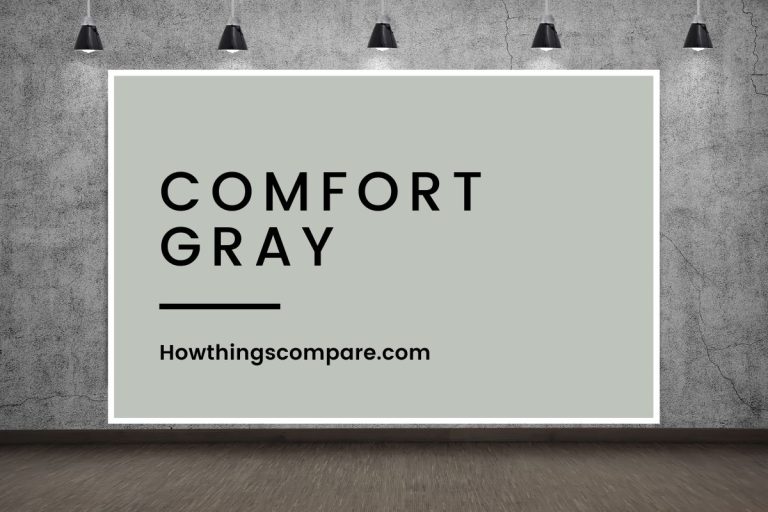 Sea Salt vs Comfort Gray: Color Comparison Guide - Paint Color ...