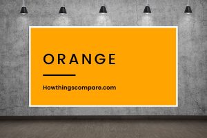 Orange vs Tangerine Color - Paint Colors Compared - Paint Color ...