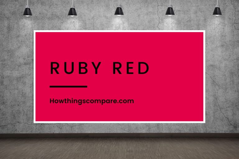 Cherry Red vs Crimson Red vs Ruby Red - Shades Of Red Explained - Paint ...