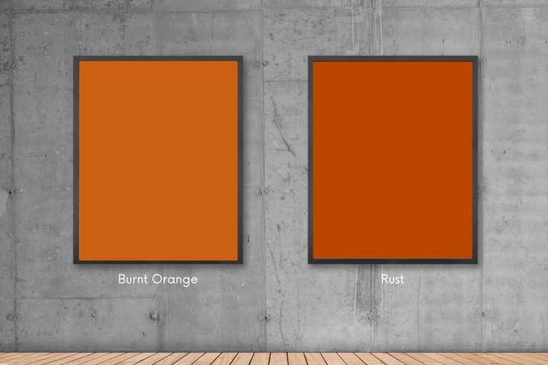 Burnt Orange vs Rust: Color Comparison Guide - Paint Color Comparisons ...