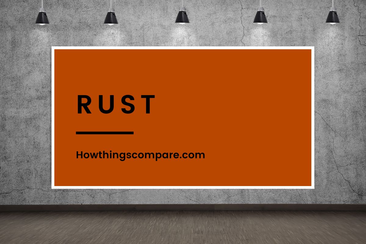 Burnt Orange vs Rust: Color Comparison Guide - Paint Color Comparisons ...