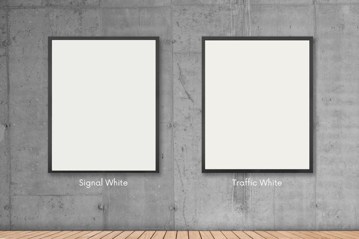Signal White vs Traffic White: Color Comparison Guide - Paint Color ...