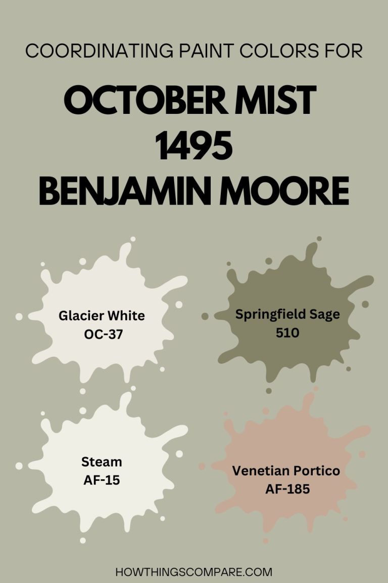October Mist vs Vale Mist: Color Comparison Guide - Paint Color ...