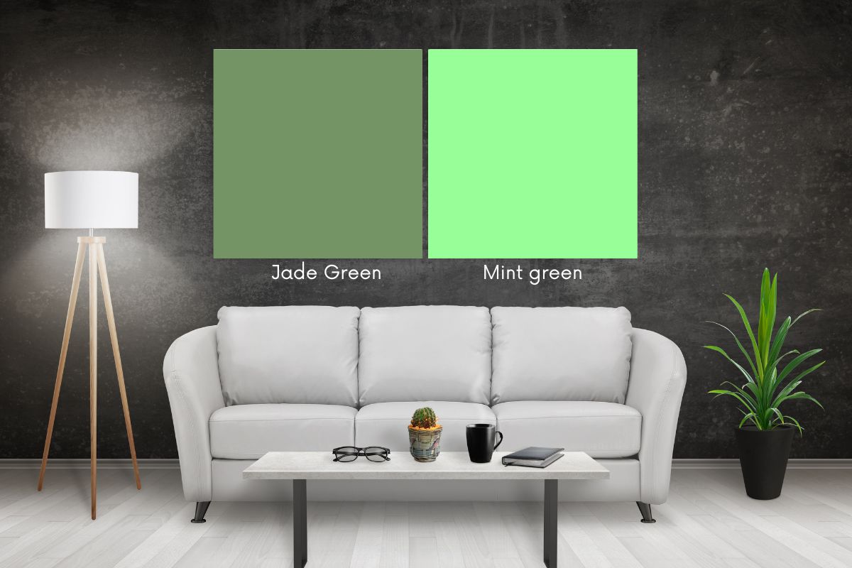 Jade Green vs Mint Green: Color Comparison Guide - Paint Color ...