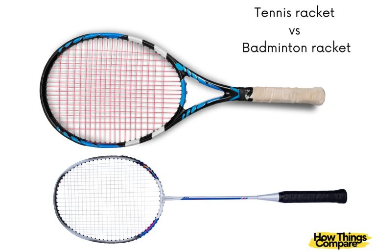 Tennis Racket vs Badminton Racket: What Are The Differences? - Paint ...