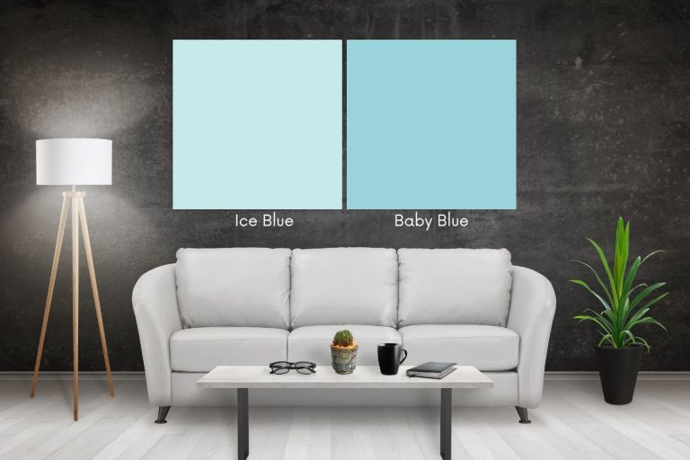 Ice Blue vs Baby Blue: Color Comparison Guide - Paint Color Comparisons ...