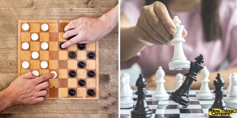 Key Differences Between Checkers And Chess - Paint Color Comparisons & Guides