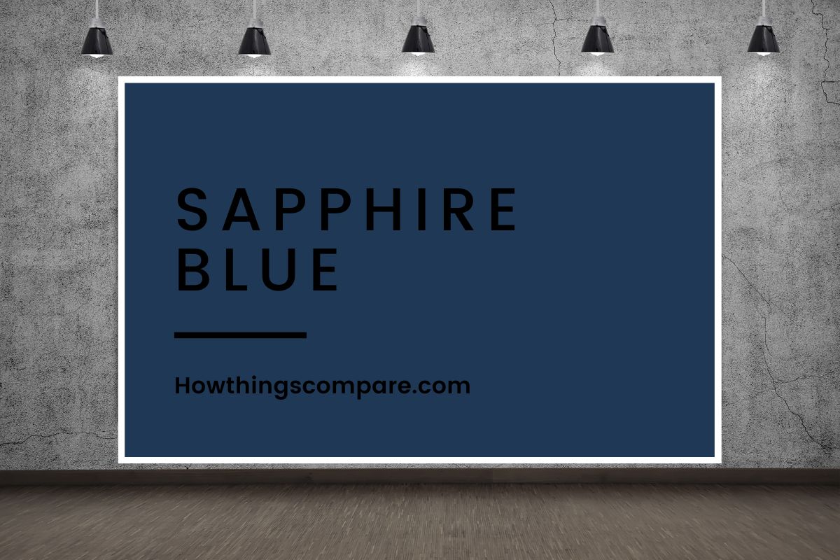 Sapphire Blue vs Midnight Blue: Color Comparison Guide - Paint Color ...