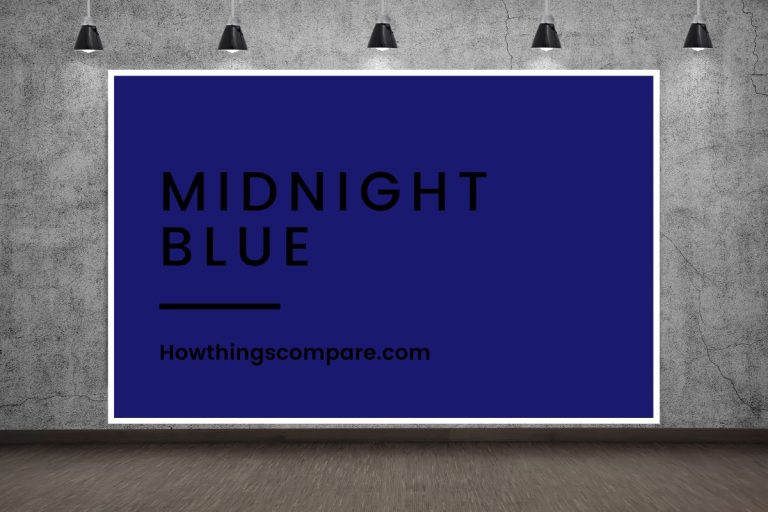 Sapphire Blue vs Midnight Blue: Color Comparison Guide - Paint Color ...