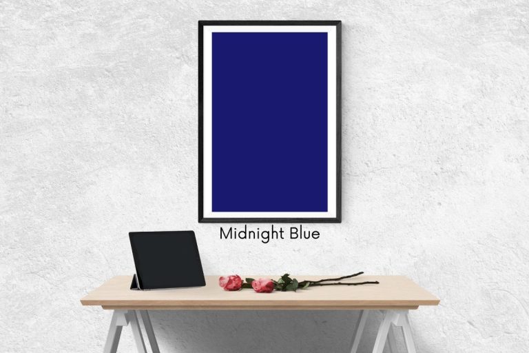 Sapphire Blue vs Midnight Blue: Color Comparison Guide - Paint Color ...