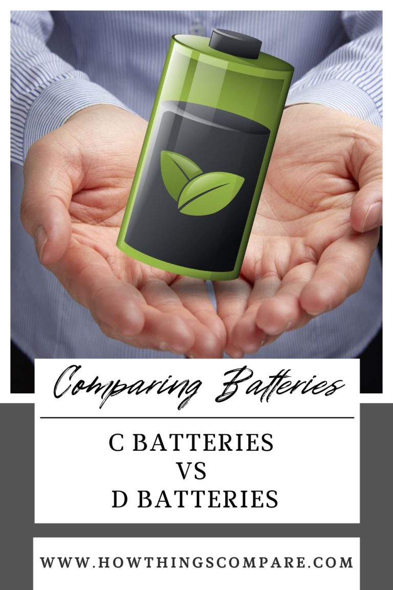 C Batteries vs D Batteries: What Are The Differences? - Paint Color Comparisons & Guides