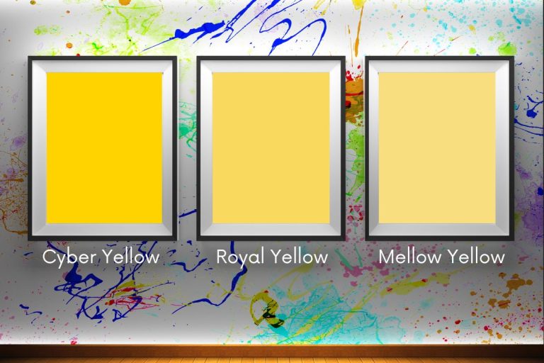 Cyber Yellow vs Royal Yellow vs Mellow Yellow: Colors Compared – Paint ...