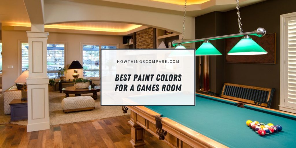 11 Best Paint Colors For A Games Room Compared - howthingscompare.com
