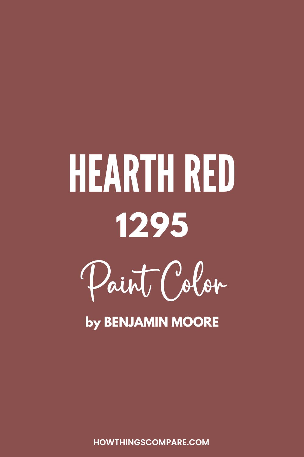 12 Dark Red Paint Colors Compared - Paint Color Comparisons & Guides