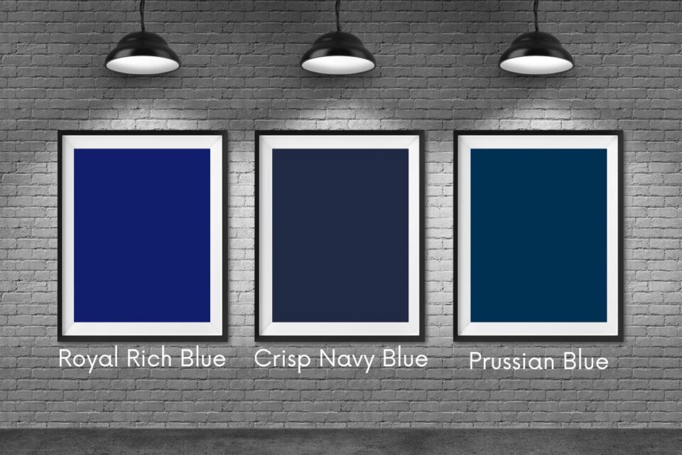 12 Dark Blue Paint Colors Compared - Paint Color Comparisons & Guides