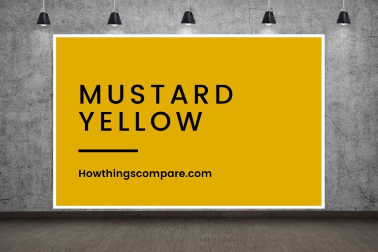 Banana Yellow vs Mustard Yellow: Color Comparison Guide - Paint Color ...
