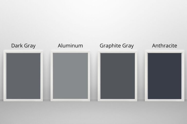 12 Dark Gray Paint Colors Compared - Paint Color Comparisons & Guides