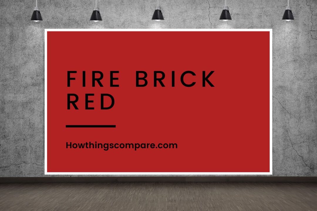 Barn Red vs Fire Brick Red: Color Comparison Guide - Paint Color ...