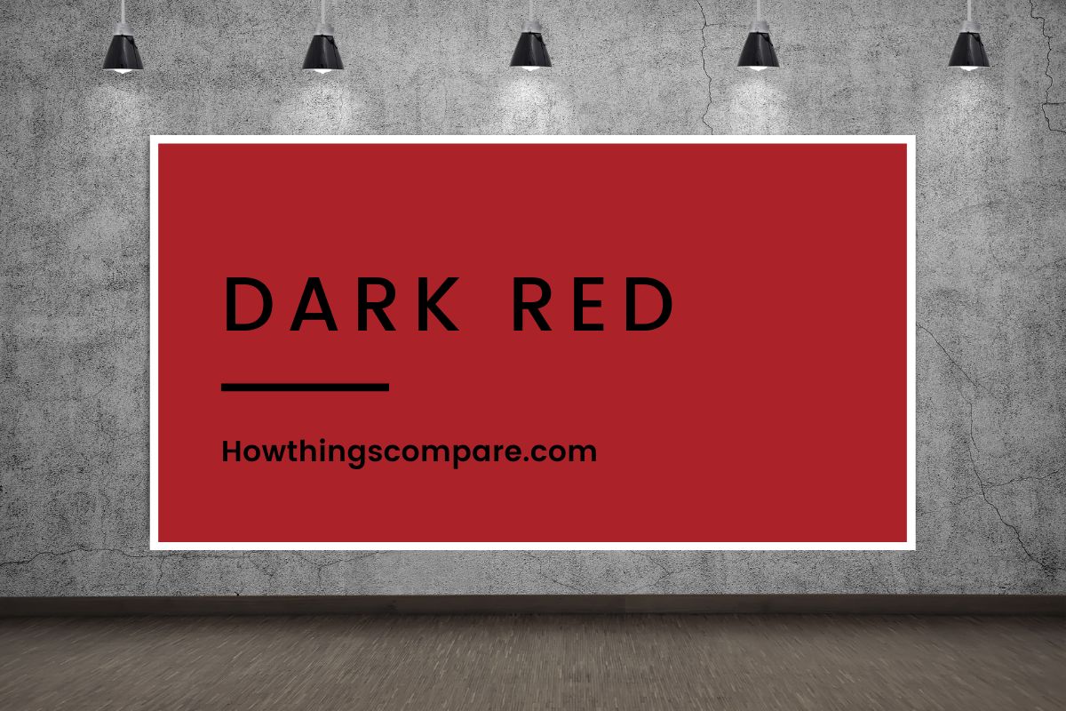 12 Dark Red Paint Colors Compared - Paint Color Comparisons & Guides