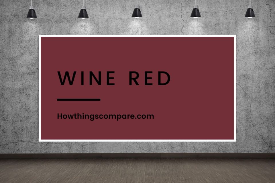 12 Dark Red Paint Colors Compared - Paint Color Comparisons & Guides
