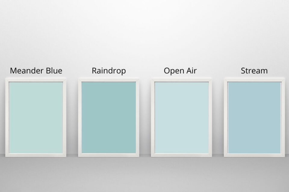 12 Light Blue Paint Colors Compared (Lightest Shades) - Paint Color ...