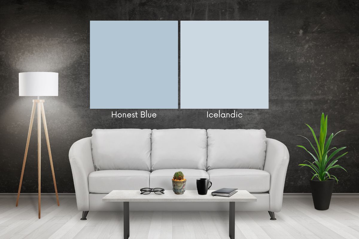 12 Light Blue Paint Colors Compared (Lightest Shades) - Paint Color ...