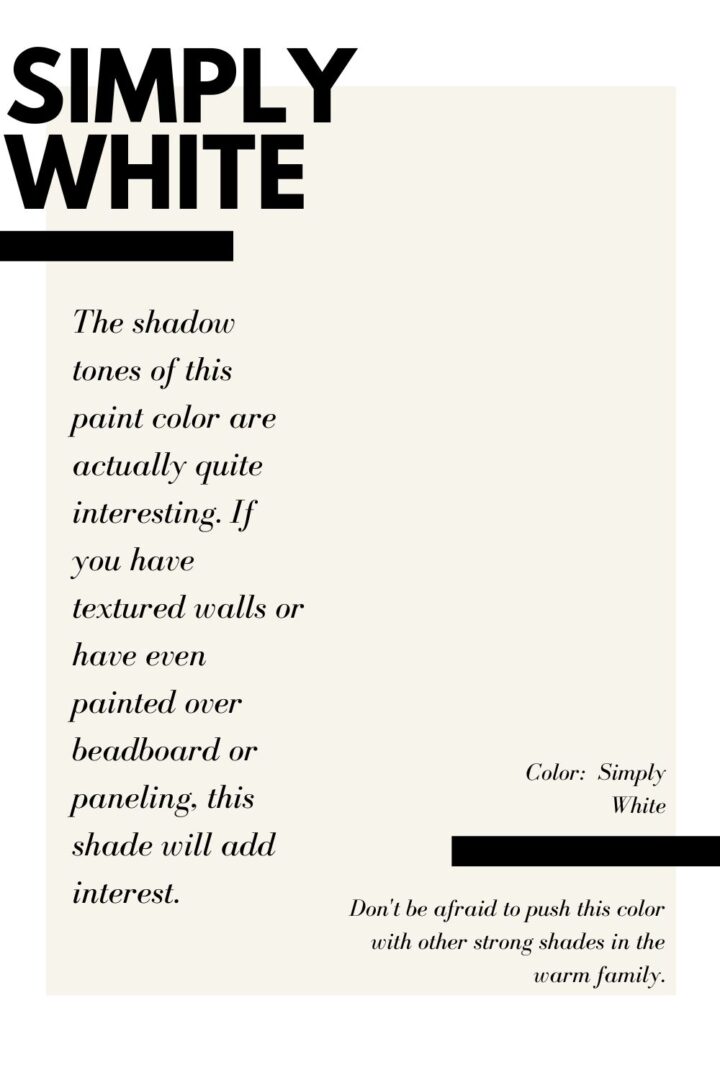 Pure White vs Simply White vs White Dove: Paint Colors Compared - Paint ...