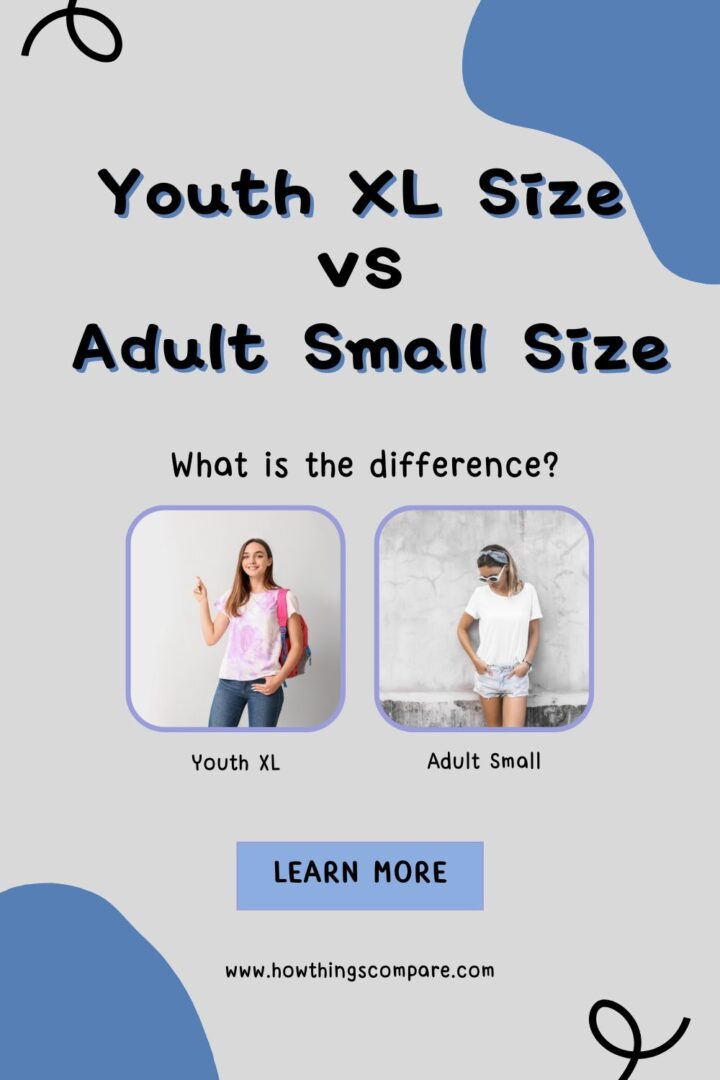 Youth XL vs Adult Small: What Are The Size Differences? - Paint Color ...