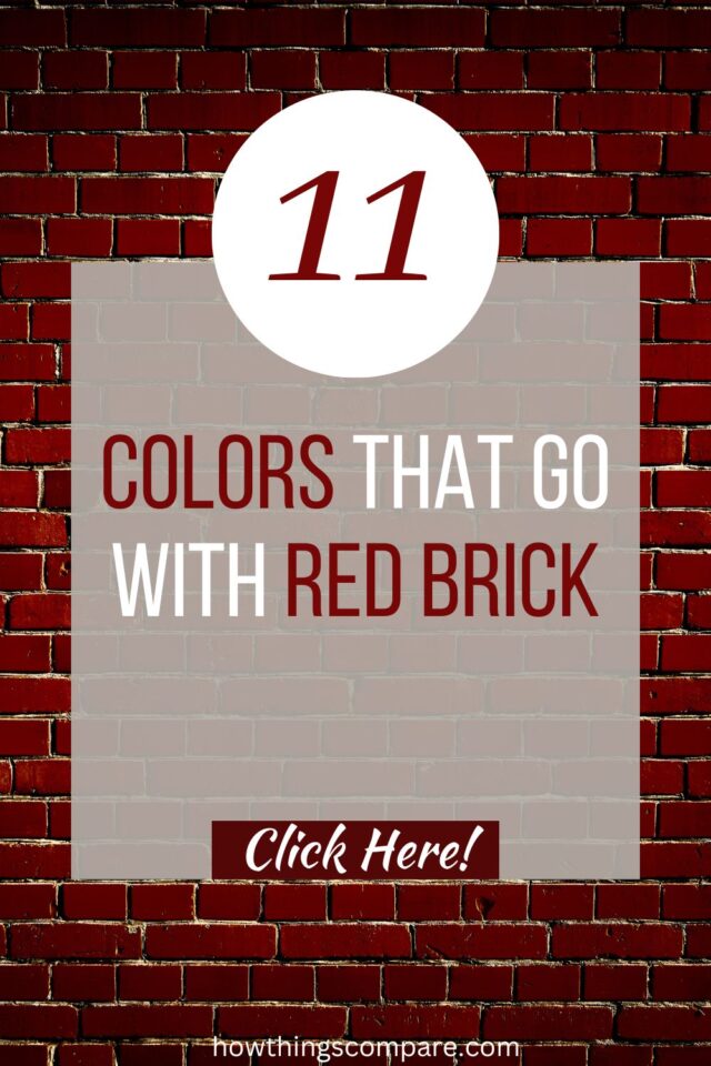 11 Colors That Go With Red Brick - Paint Color Comparisons & Guides