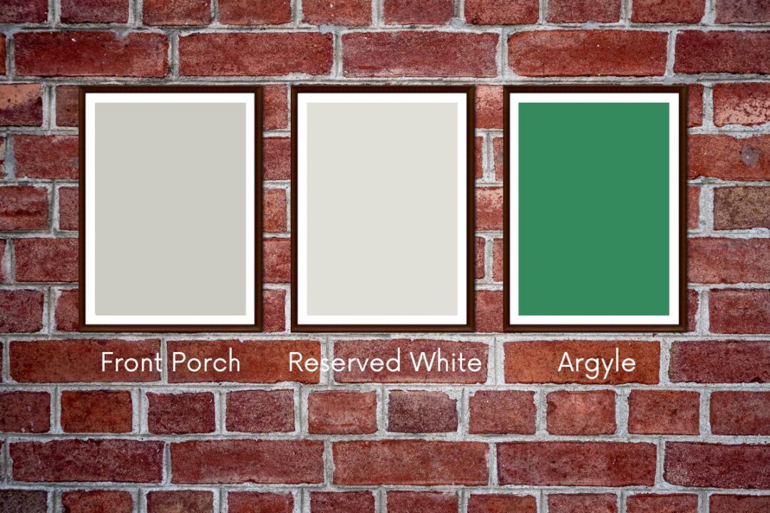 11 Colors That Go With Red Brick - Paint Color Comparisons & Guides