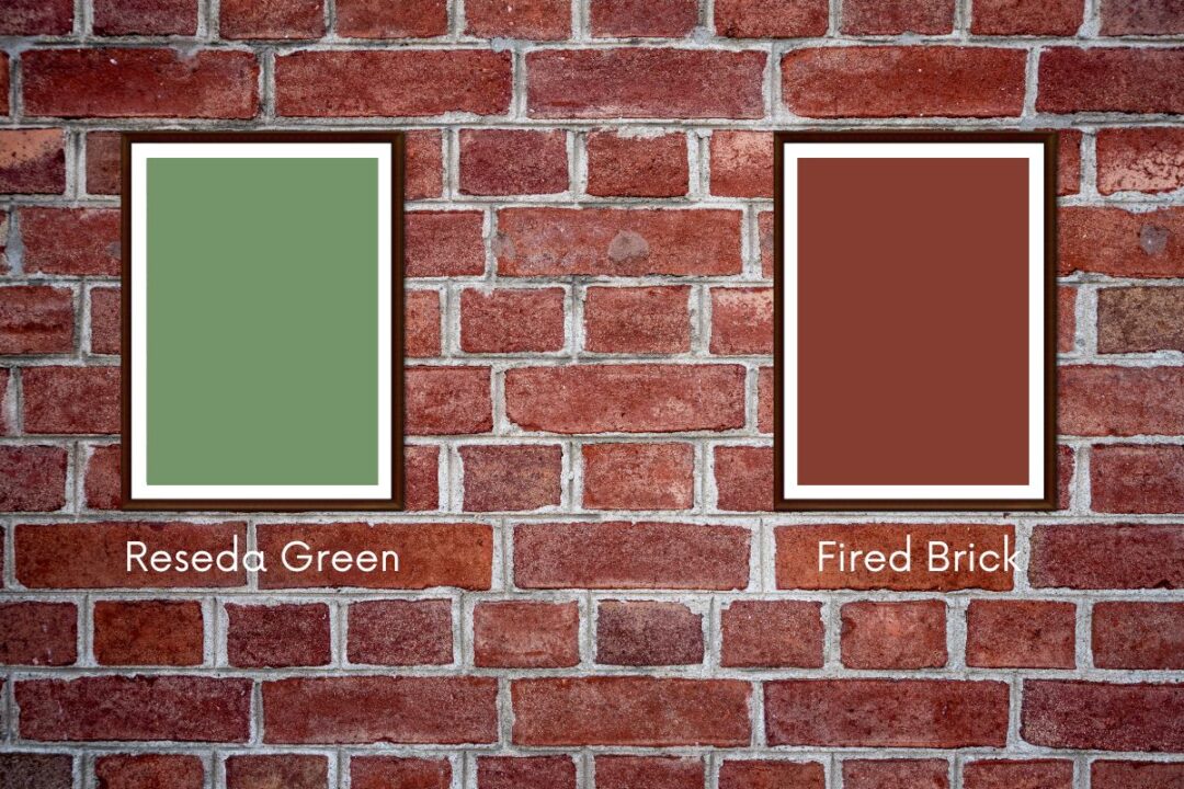 11 Colors That Go With Red Brick - Paint Color Comparisons & Guides