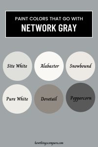 Sherwin Williams Paint Colors: Network Gray vs African Gray - Paint ...