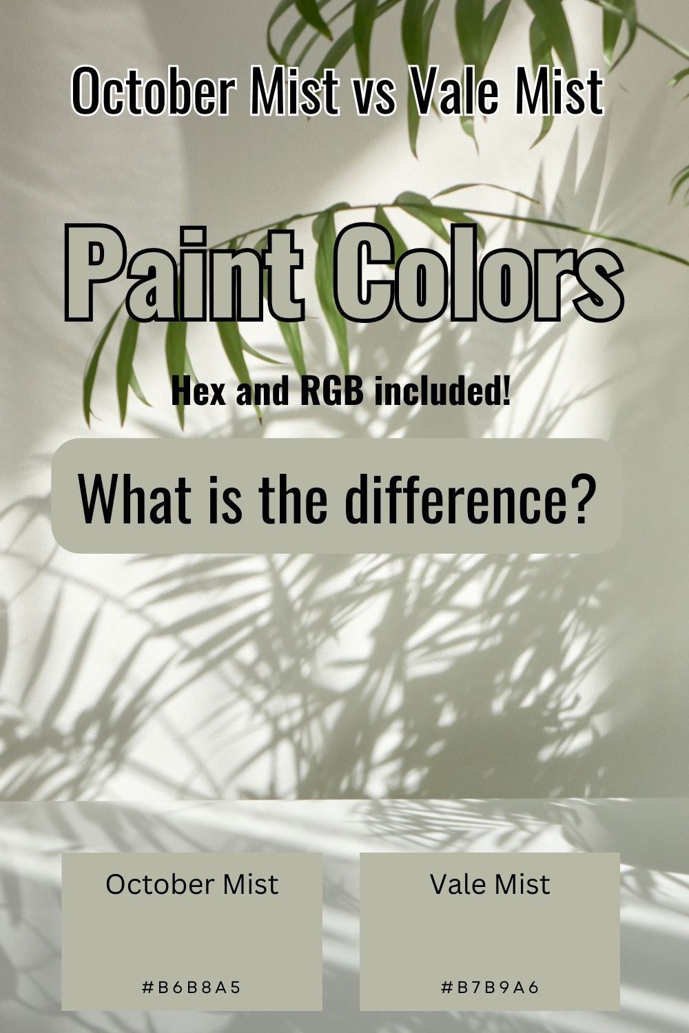 October Mist vs Vale Mist: Color Comparison Guide – howthingscompare.com