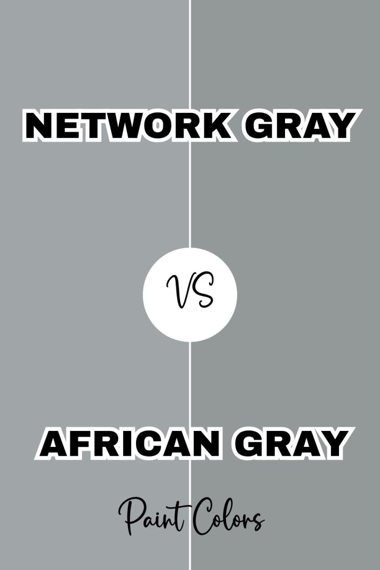 Sherwin Williams Paint Colors: Network Gray vs African Gray - Paint ...
