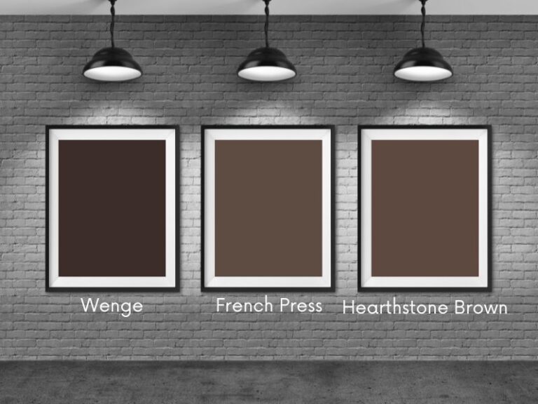 11 Shades Of Dark Brown Paint Colors: Comparison Guide - Paint Color ...