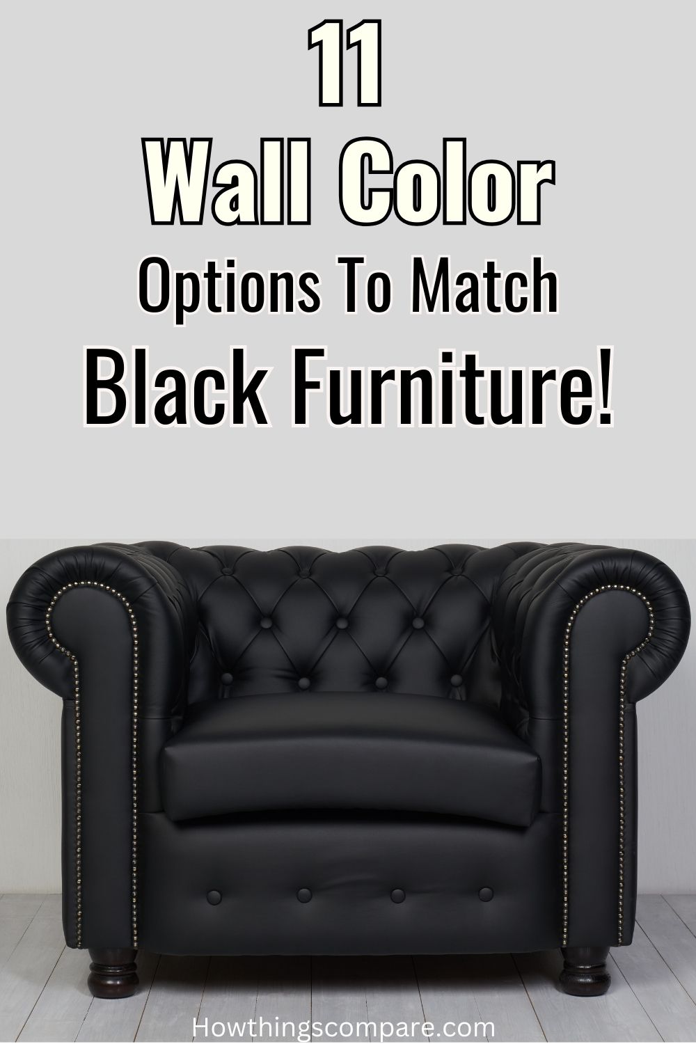 11 Wall Color Options To Match Black Furniture - Paint Color ...