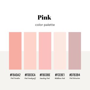 Pink Color Palette Ideas For Designers - Paint Color Comparisons & Guides