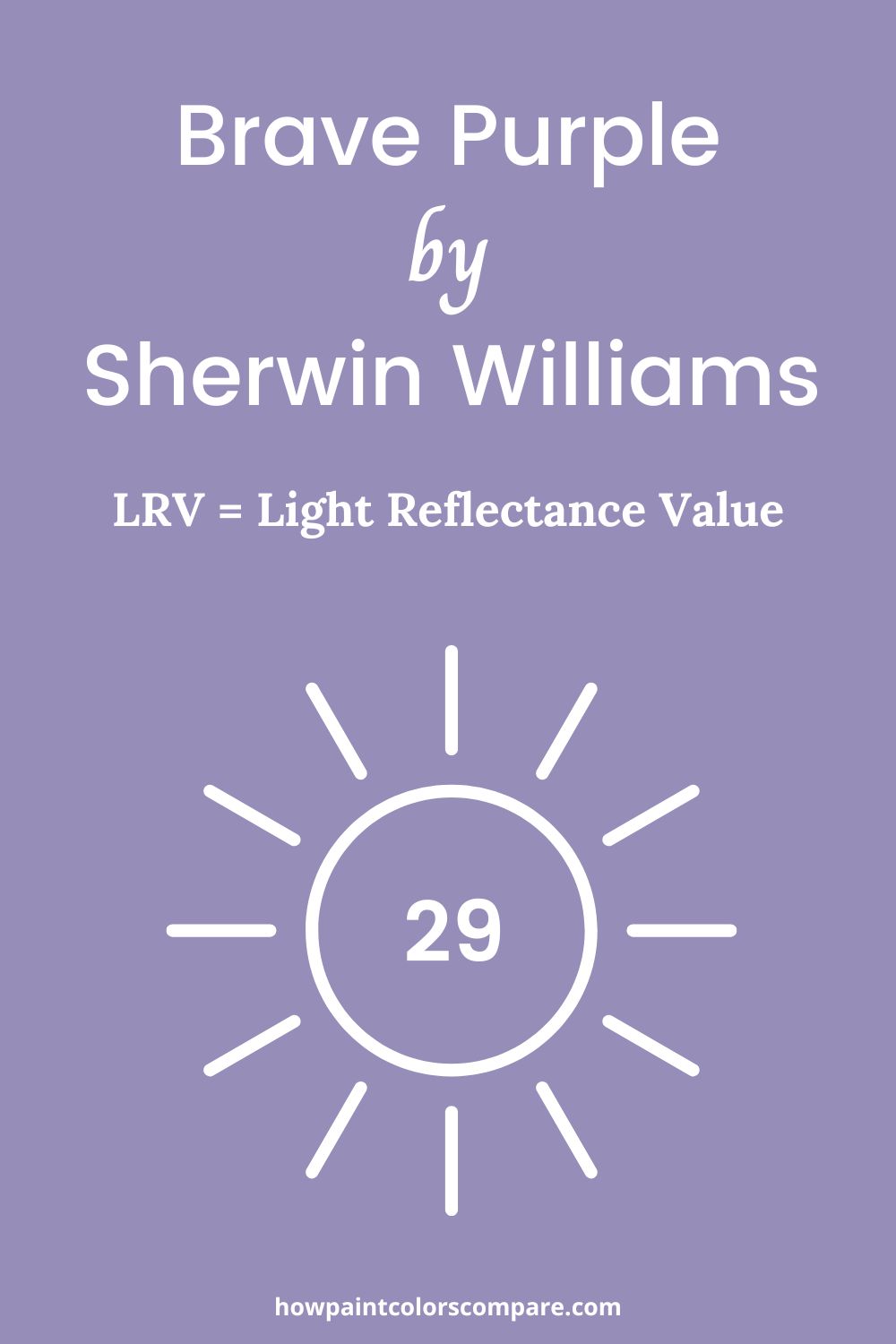 Brave Purple 6823 By Sherwin-Williams - Paint Color Comparisons & Guides