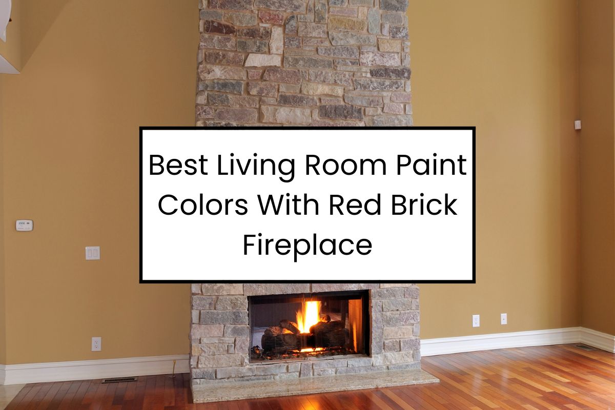 Best Living Room Paint Colors With Red Brick Fireplace - Paint Color ...