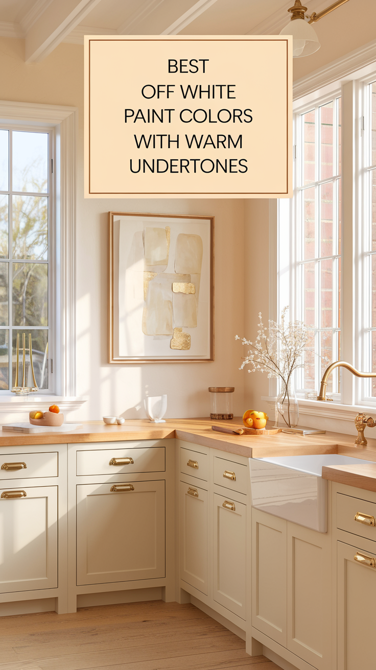 Best Off White Paint Colors With Warm Undertones - Paint Color ...