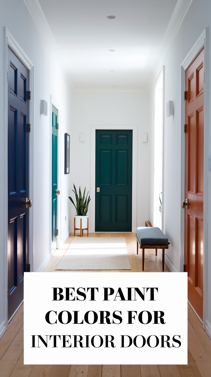 7 Best Paint Colors For Interior Doors - Paint Color Comparisons & Guides