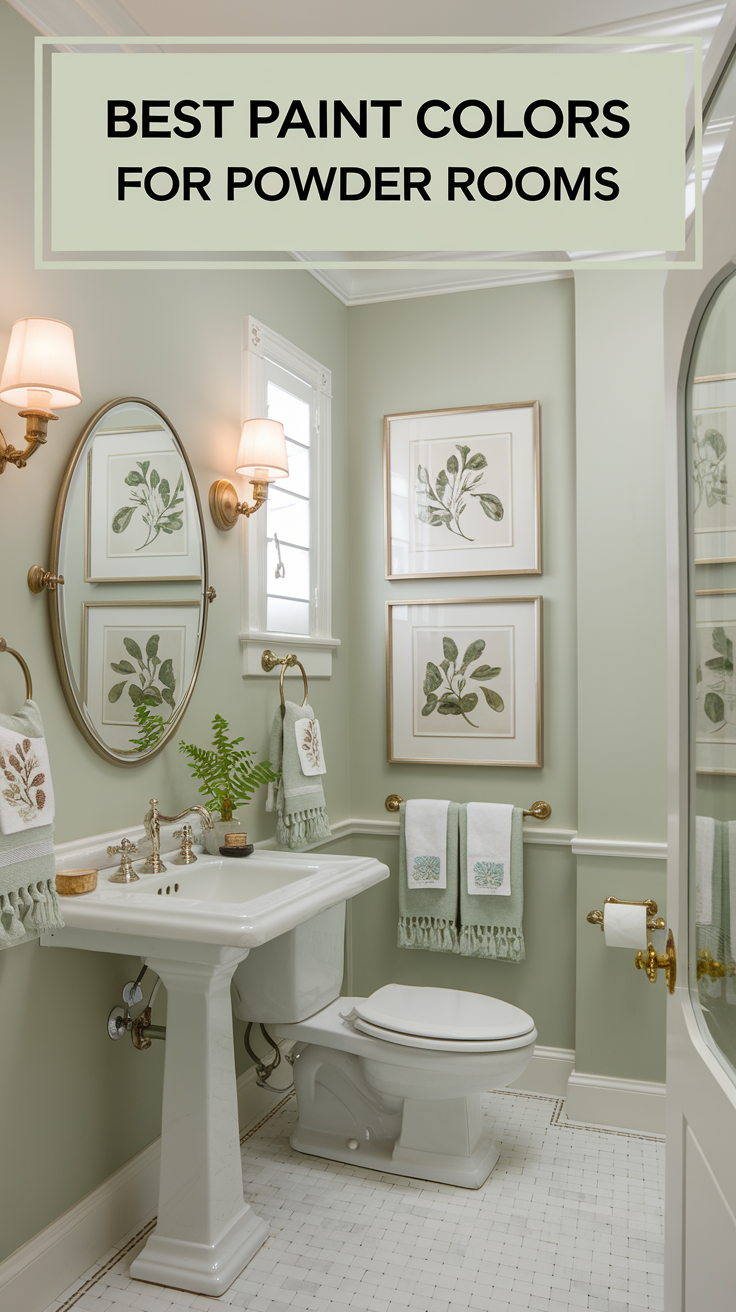 Best Paint Colors For Powder Rooms - Paint Color Comparisons & Guides