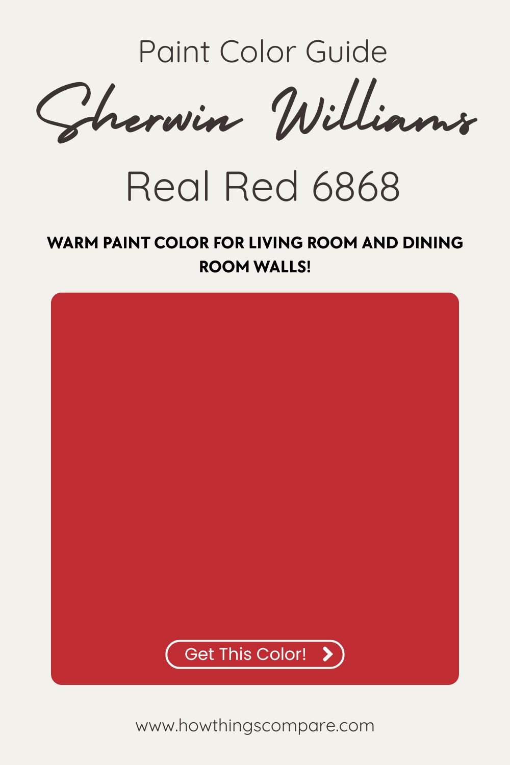 7 Stunning Red Paint Colors By Sherwin Williams - Paint Color ...