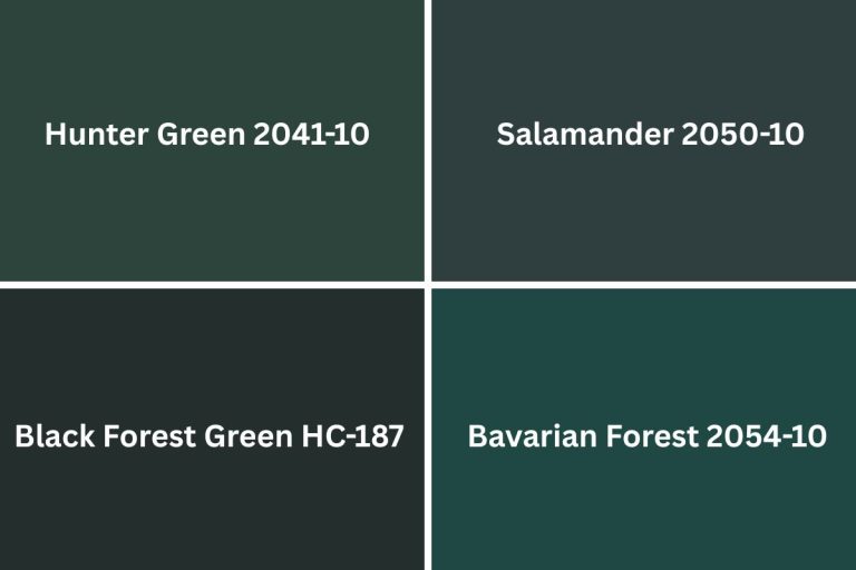Hunter Green Paint Color 2041-10 Benjamin Moore - Paint Color ...